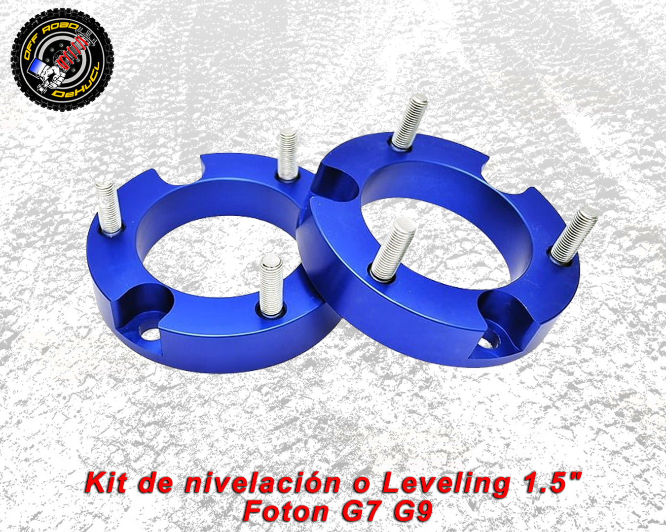 Kit de nivelación o Leveling 1.5" Foton G7 G9 – Dejando Huellas Off ...